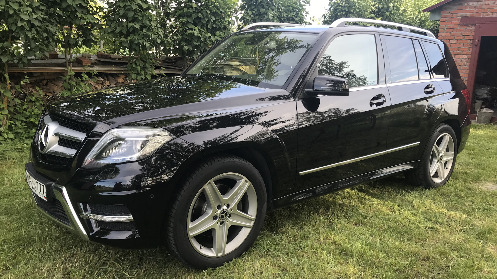 Mercedes-Benz GLK-Class (X204) 3.5 бензиновый 2012 | black v6 на DRIVE2