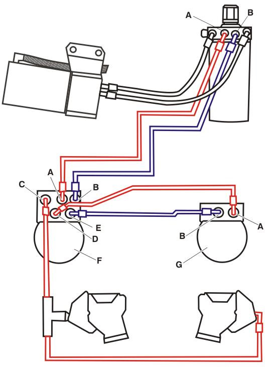 Система подъема кабины на Volvo FM / FH + схемы + артикулы + возможные ...