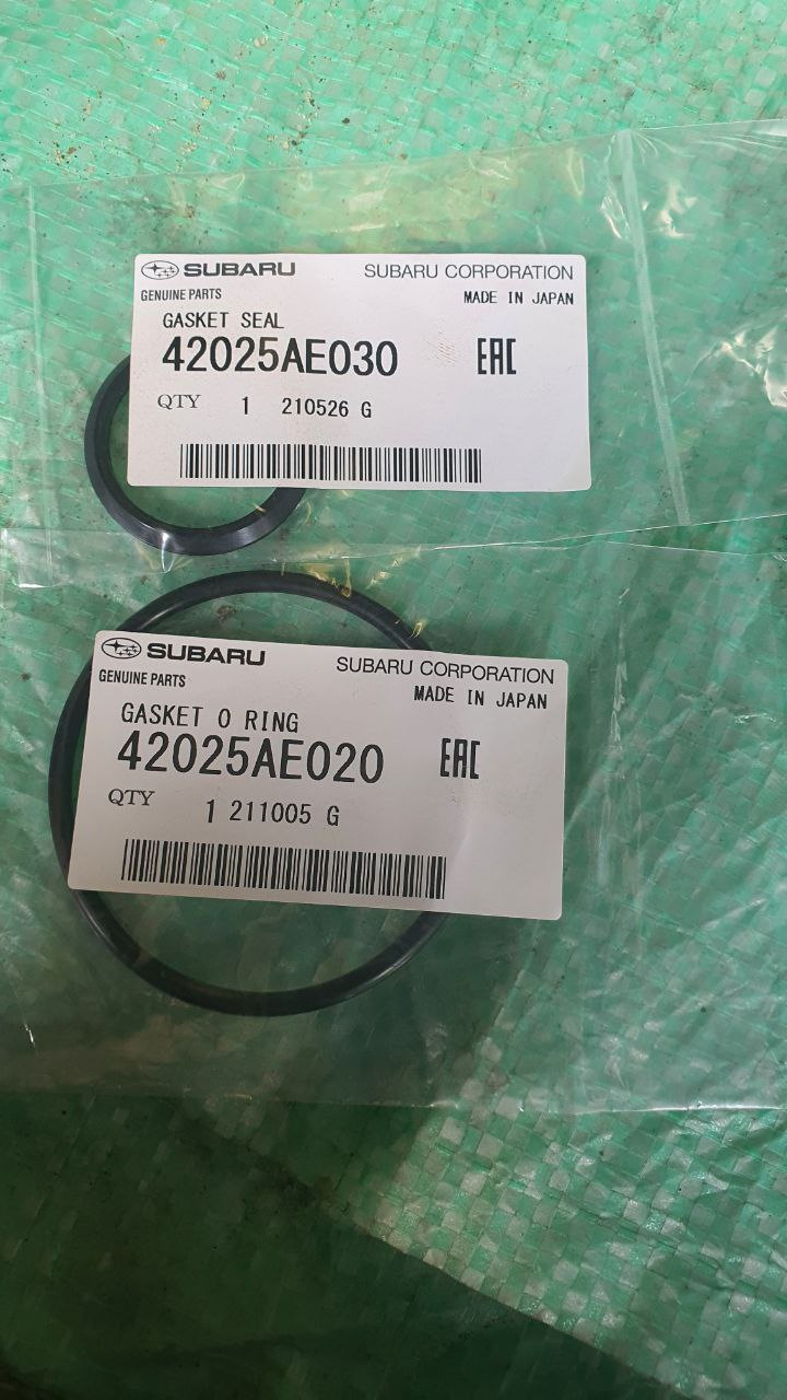 #12 Замена топливного фильтра 42072AE000 Kyosan 0150007122 — Subaru B4 ...