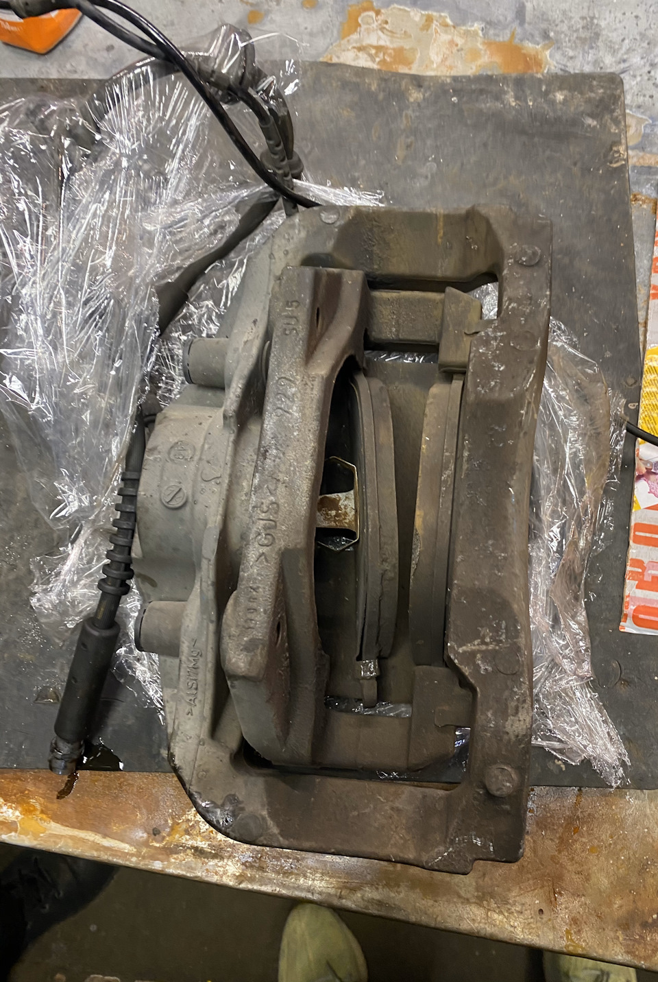 Bmw f10, тормоза от m550d 374mm — BMW 5 series (F10), 3 л, 2013 года ...