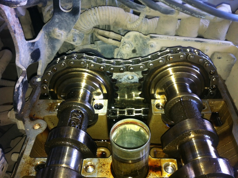 Замена цепи распредвалов — Hyundai Elantra (3G), 1,6 л, 2001 года ...