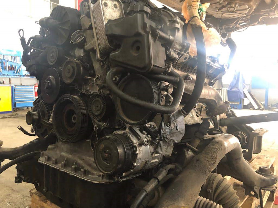 Ремонт ДВС Mercedes-Benz ML 164 3.5L — АВТОГУР на DRIVE2