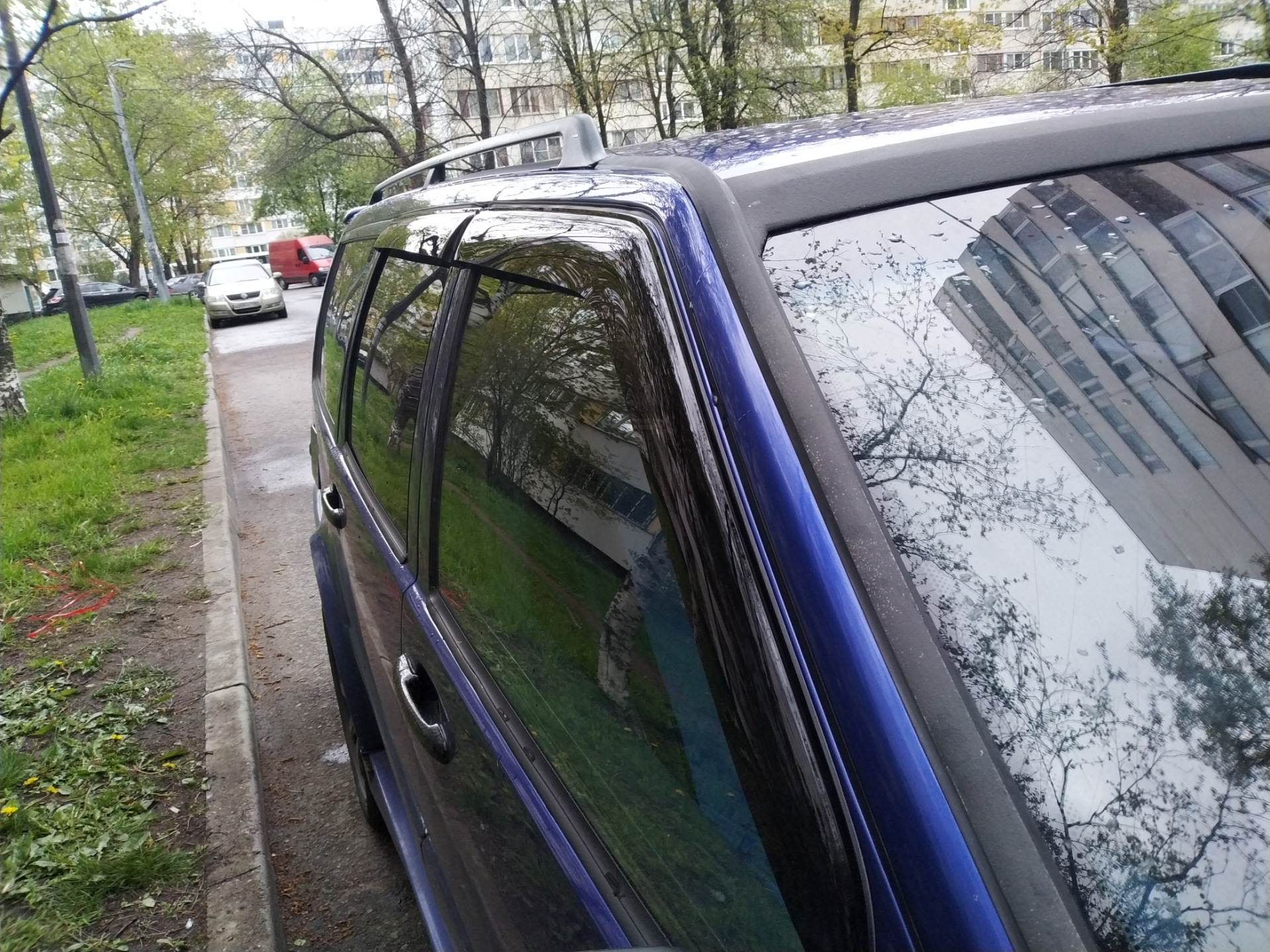Установка ветровиков на volvo 850 — Volvo 850, 2,5 л, 1995 года ...