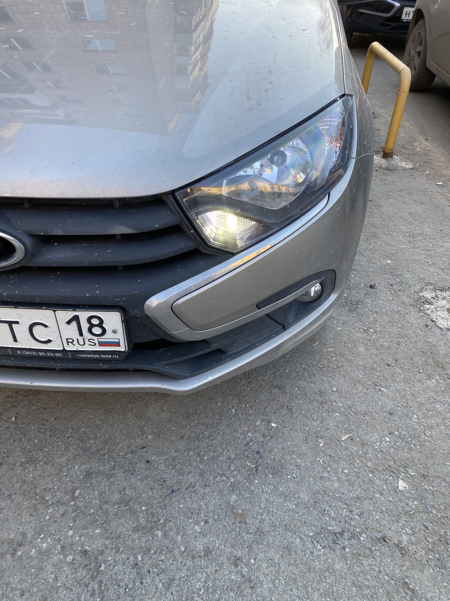 Светодидные лампы и срок службы — Lada Гранта (2G) FL, 1,6 л, 2019 года ...