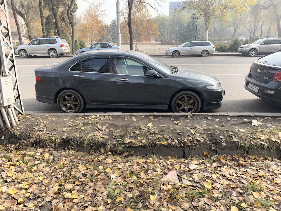 Rays Volk Racing TE37 в бронзе! — Honda Accord (7G), 2,4 л, 2007 года ...