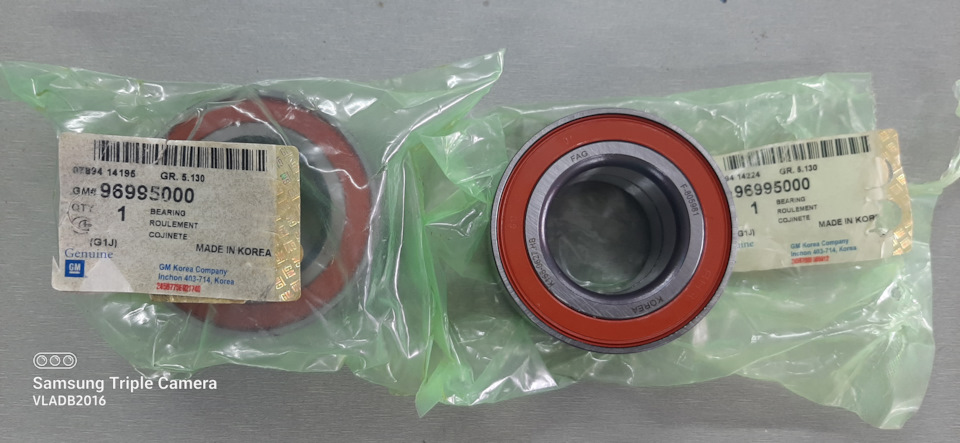 96995000 Подшипник ступицы GM | Запчасти на DRIVE2