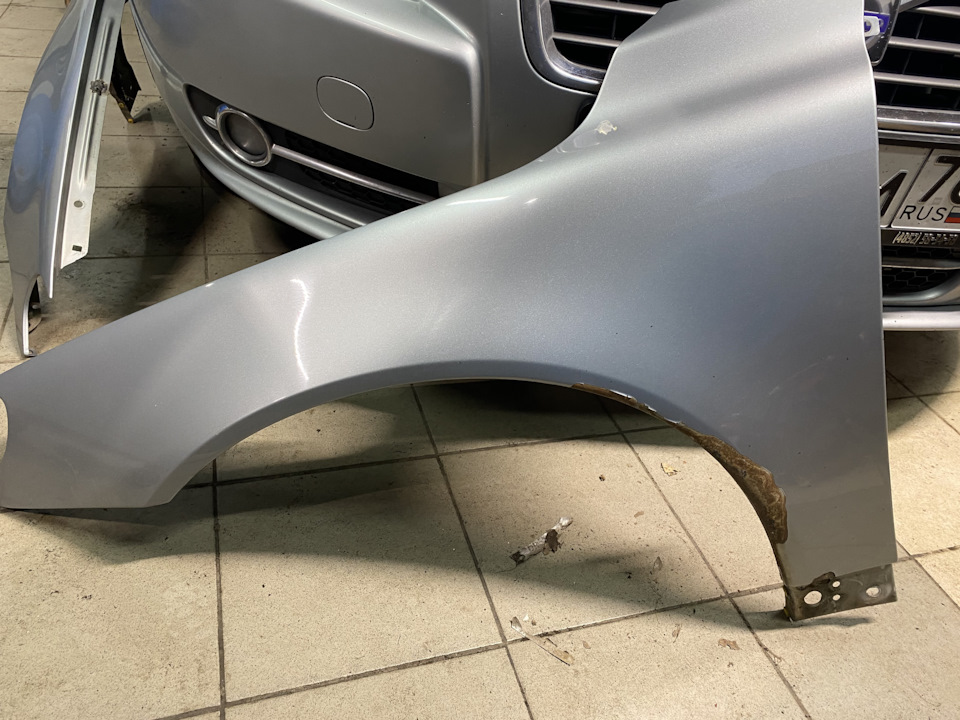 Из грязи в князи — Volvo S80 (2G), 2,5 л, 2008 года | кузовной ремонт ...