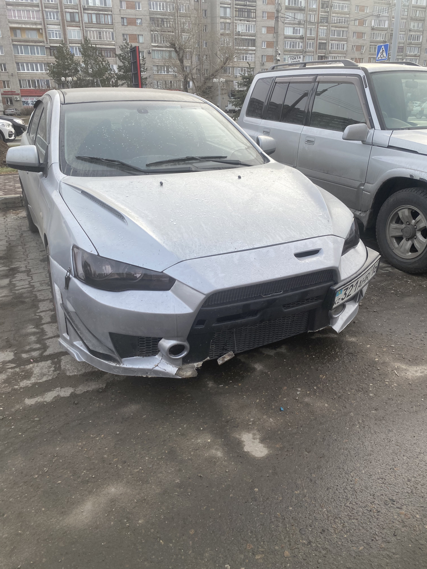 Фотохромная пленка — Mitsubishi Lancer X, 2 л, 2008 года | тюнинг | DRIVE2