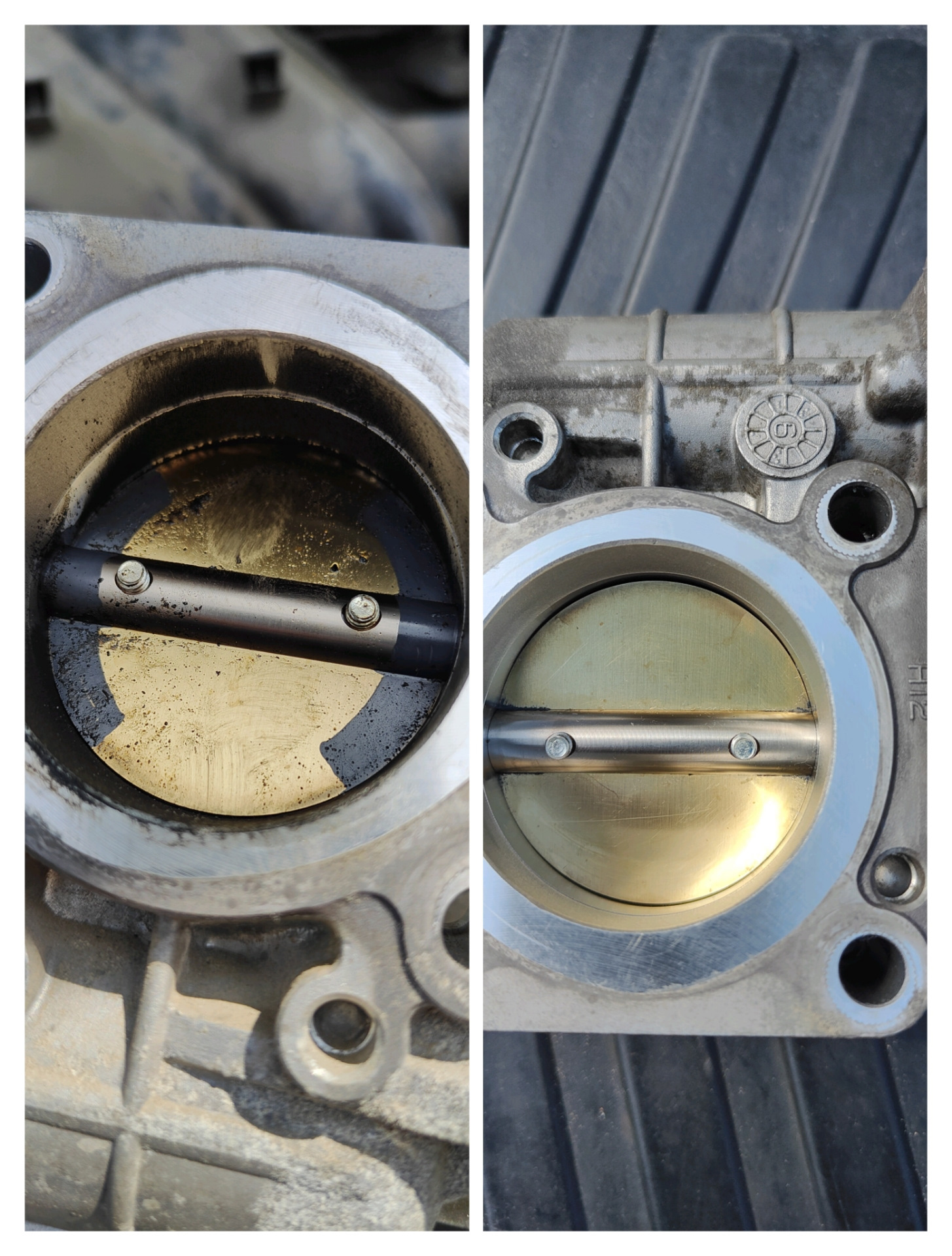 Промывка дроссельной заслонки. — Renault Duster (1G), 1,6 л, 2017 года ...