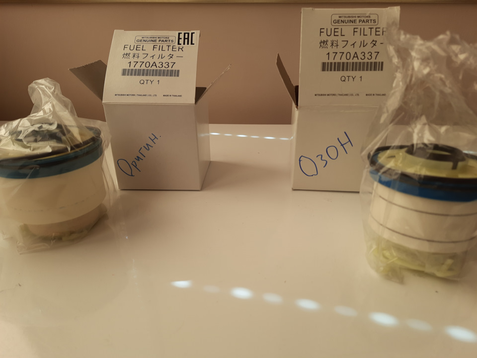 1770A337 Фильтр топливный Mitsubishi | Запчасти на DRIVE2