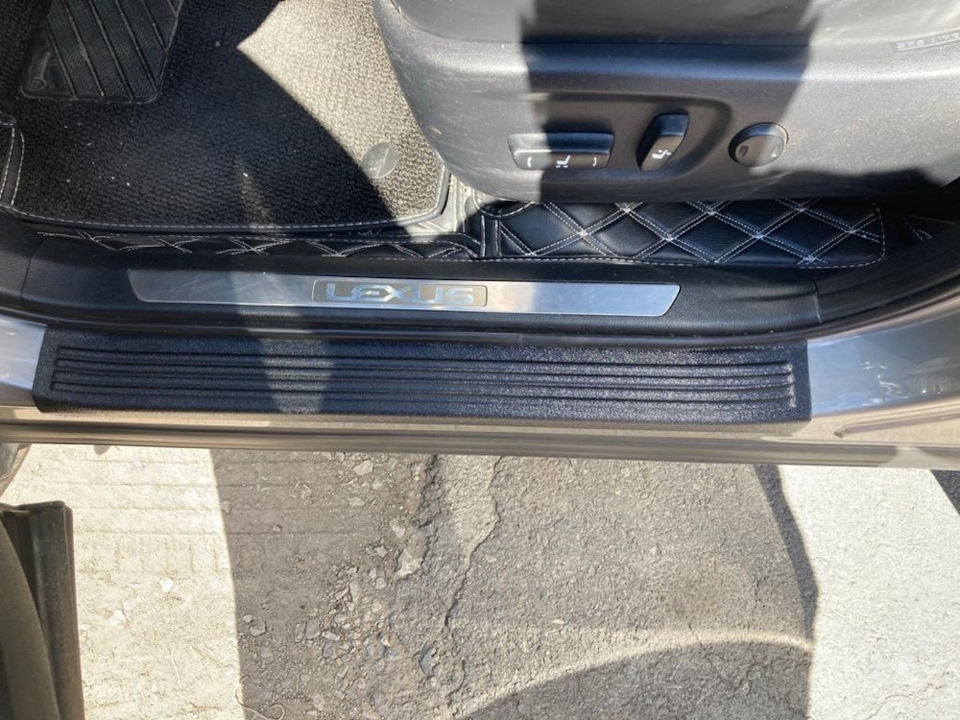 Отзыв от Андрея . Накладка на задний бампер и Накладки на внутренние ...