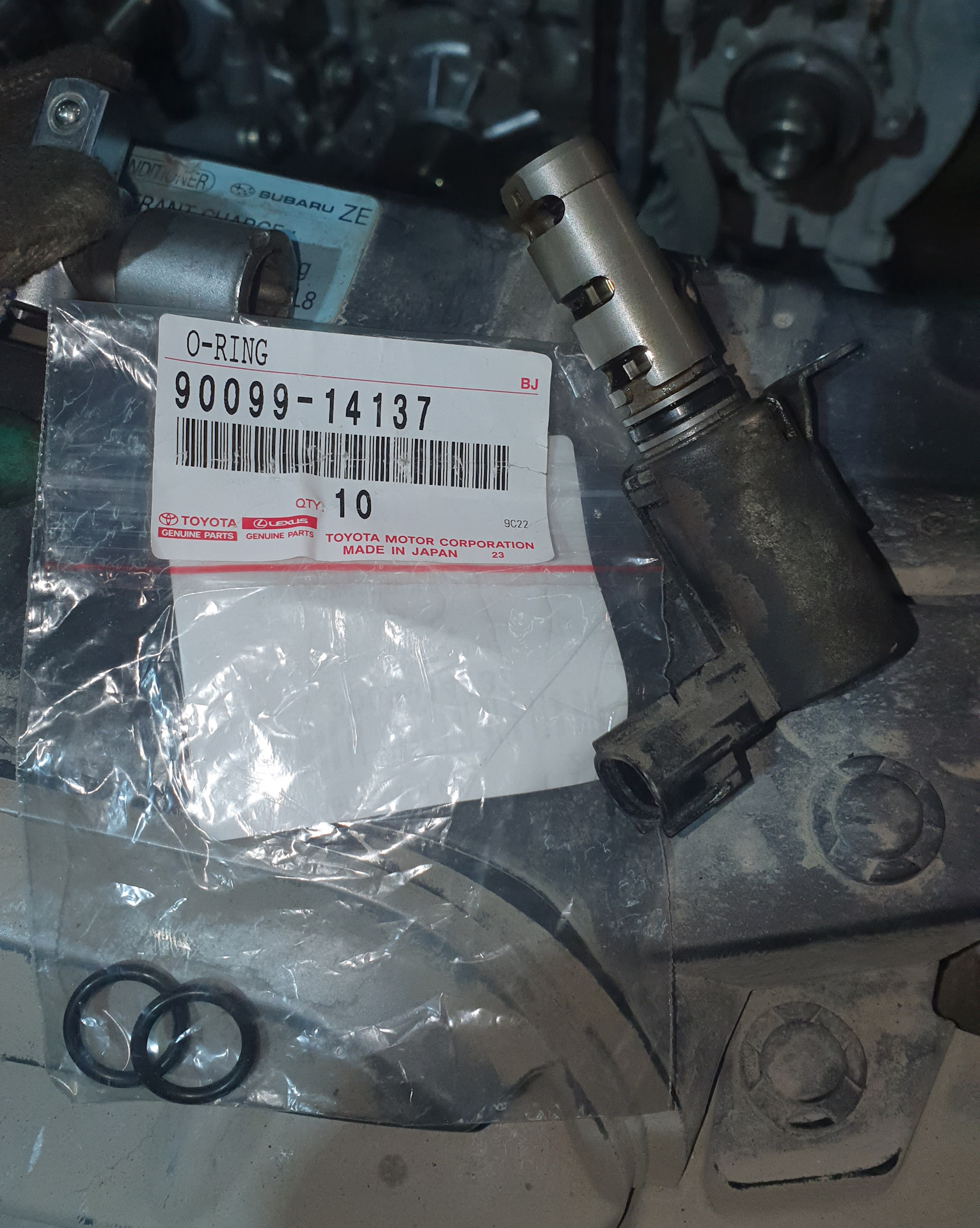 И снова датчик давления масла и AVLS — Subaru Outback (BP), 2,5 л, 2007 ...