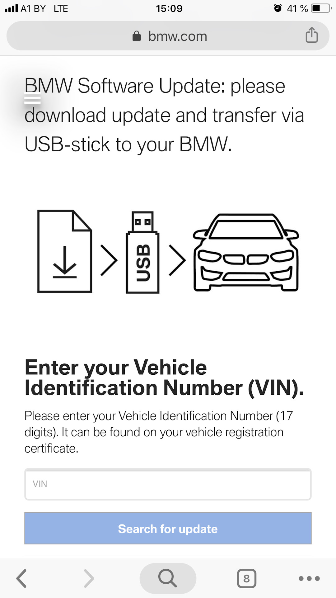 BMW Software update — BMW 5 series Gran Turismo (F07), 3 л, 2012 года ...