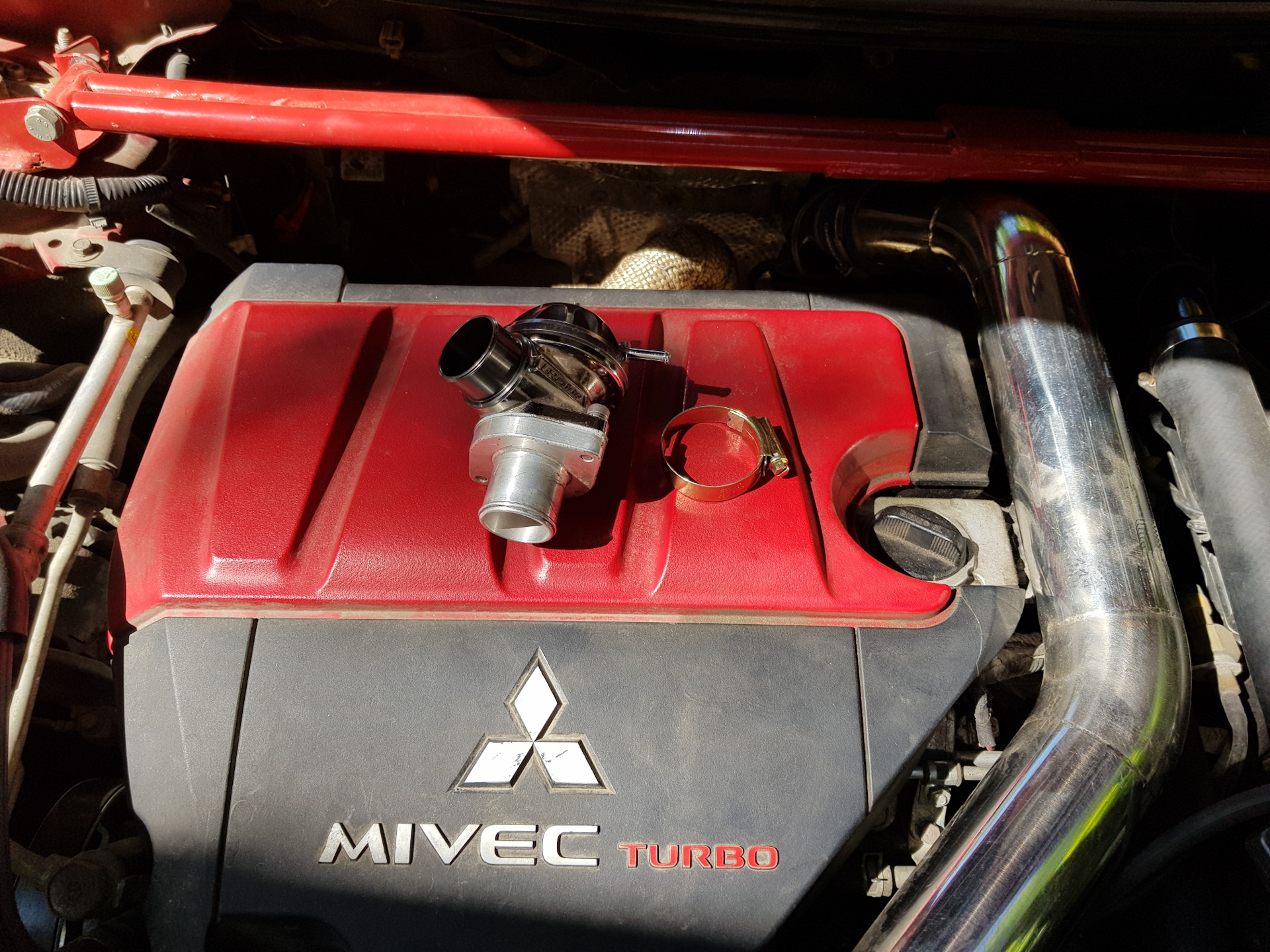 Байпас Greddy type RZ — Mitsubishi Lancer Ralliart, 2 л, 2008 года ...