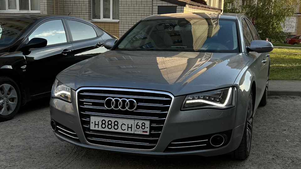 Audi A8 (D4) 4.1 дизельный 2010 | Авоська V8 TDI на DRIVE2