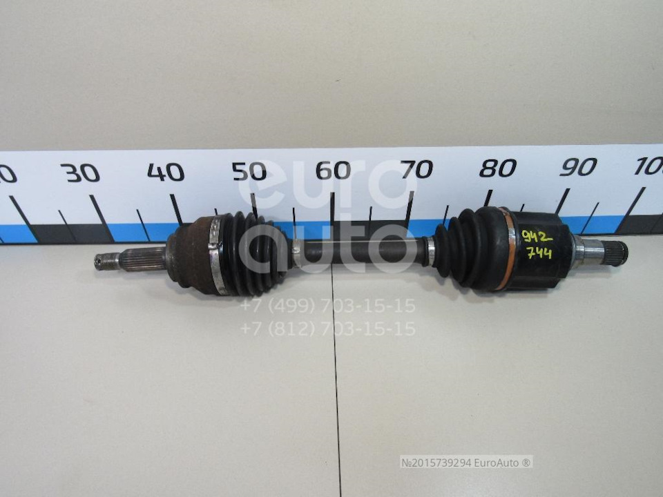 3815A137 ПРИВОД В СБОРЕ ПЕРЕДНИЙ ЛЕВЫЙ (L) OUTLANDER CW6W (CW0# ) (05 ...