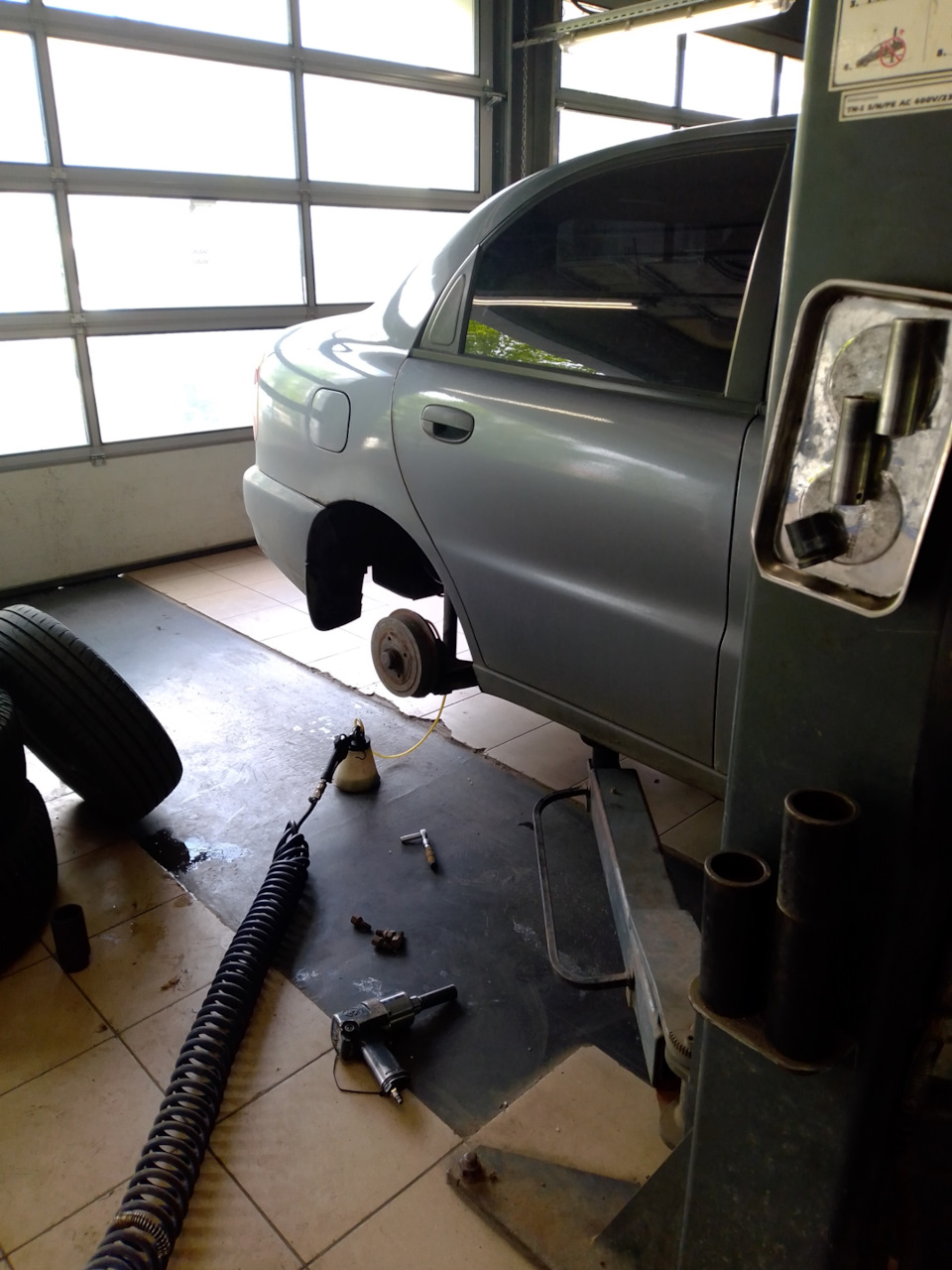 Война за тормоза — Chevrolet Lanos, 1,5 л, 2006 года | визит на сервис ...