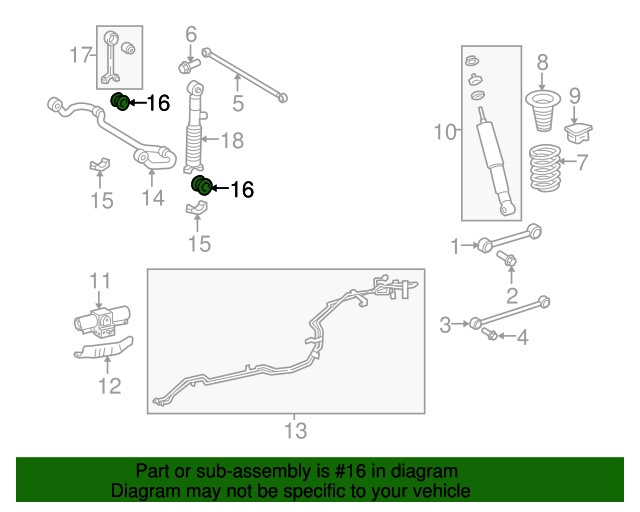 4881860080 Втулка стабилизатора TOYOTA LEXUS | Запчасти на DRIVE2