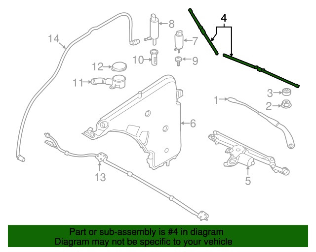 61612349870 Комплект щеток стеклоочистителя BMW | Запчасти на DRIVE2