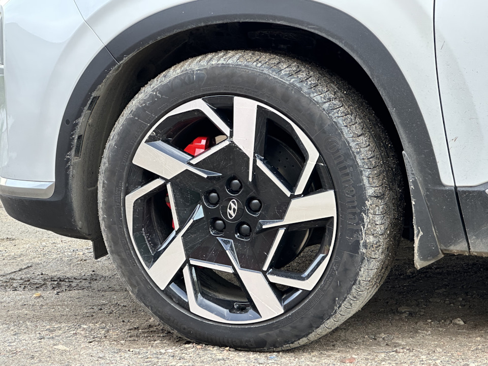 Добавил немного оригинальных шильдиков N line — Hyundai Santa Fe (4G ...