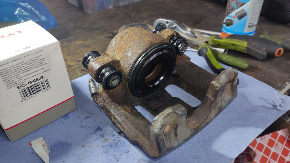 Греется тормозной диск, решено! — Jeep Grand Cherokee (ZJ), 5,2 л, 1997 ...