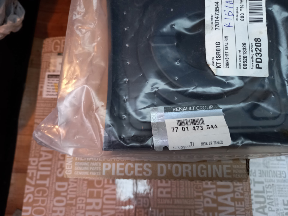 7701473544 Сальник коленчатого вала RENAULT | Запчасти на DRIVE2