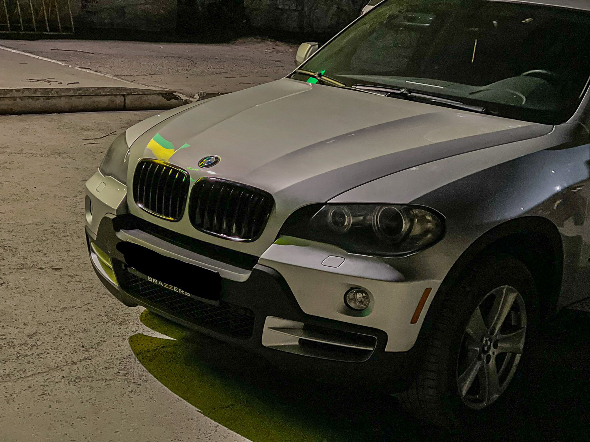 Чёрные ноздри — BMW X5 (E70), 4,8 л, 2008 года | стайлинг | DRIVE2