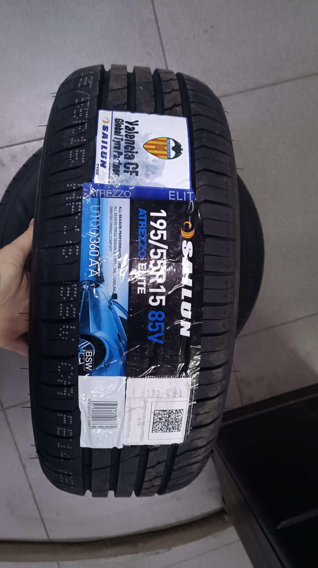 Новая резина. Sailun Atrezzo Elite 195/55 r15 — Volkswagen Polo Sedan ...