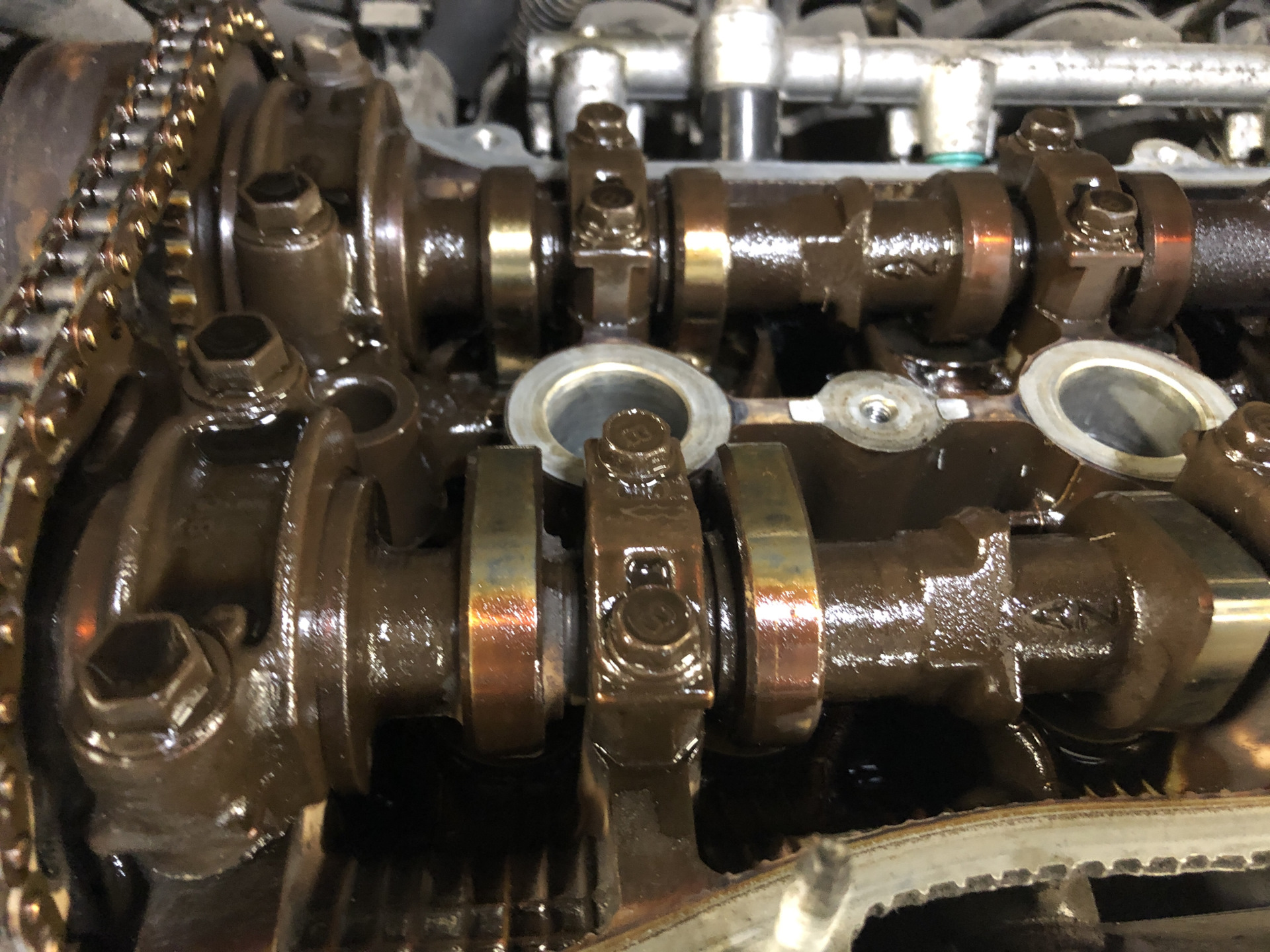 ТО № (без номера). Прокладка клапанной крышки. — Toyota Camry (XV40), 2 ...