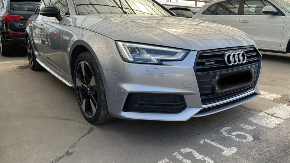 Audi A4 (B9) 2.0 дизельный 2017 | 2.0 TDI FlorettSilber на DRIVE2