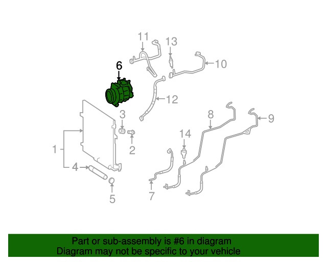 A0012308311 Компрессор кондиицонера Mercedes | Запчасти на DRIVE2