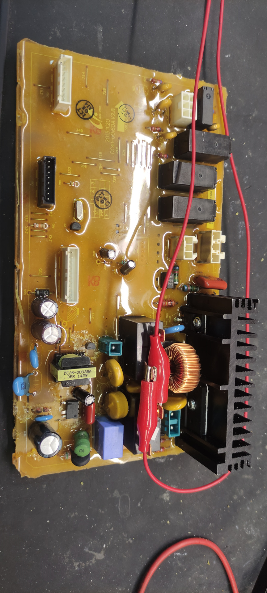 Ремонт модуля стиралки D41-0016. Замена ШИМ A6079 на TNY267. — DRIVE2