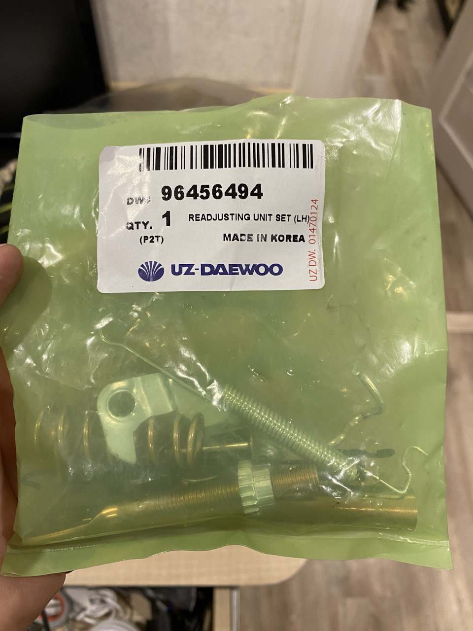 96456494 Распорка тормозных колодок лев… GM | Запчасти на DRIVE2