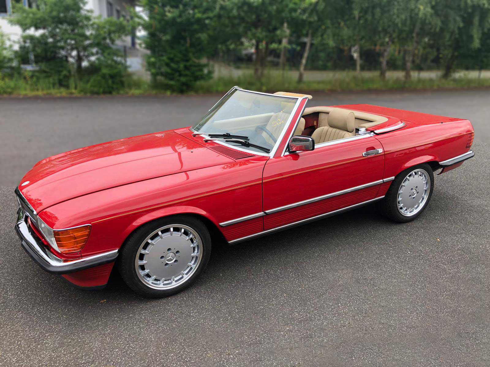 17” в классическом дизайне — Mercedes-Benz SL-Class (R107), 2,8 л, 1983 года | колёсные диски ...