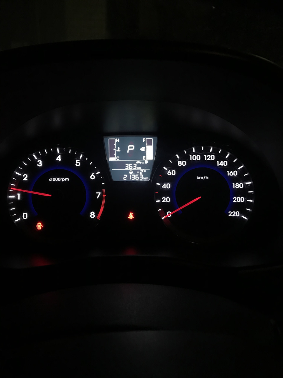 Установил приборку Supervision на Solaris (rest.) — Hyundai Solaris (1G ...