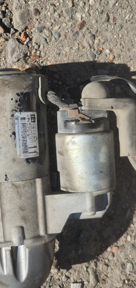 1810A011 Стартер Mitsubishi | Запчасти на DRIVE2