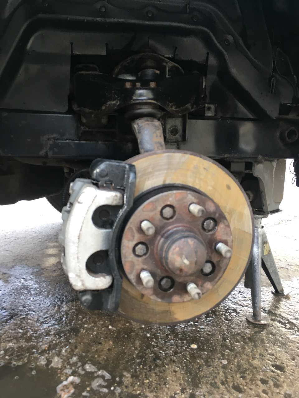 Пора бы нормально тормозить Часть 2 — Hyundai Porter II (4G), 2,5 л ...