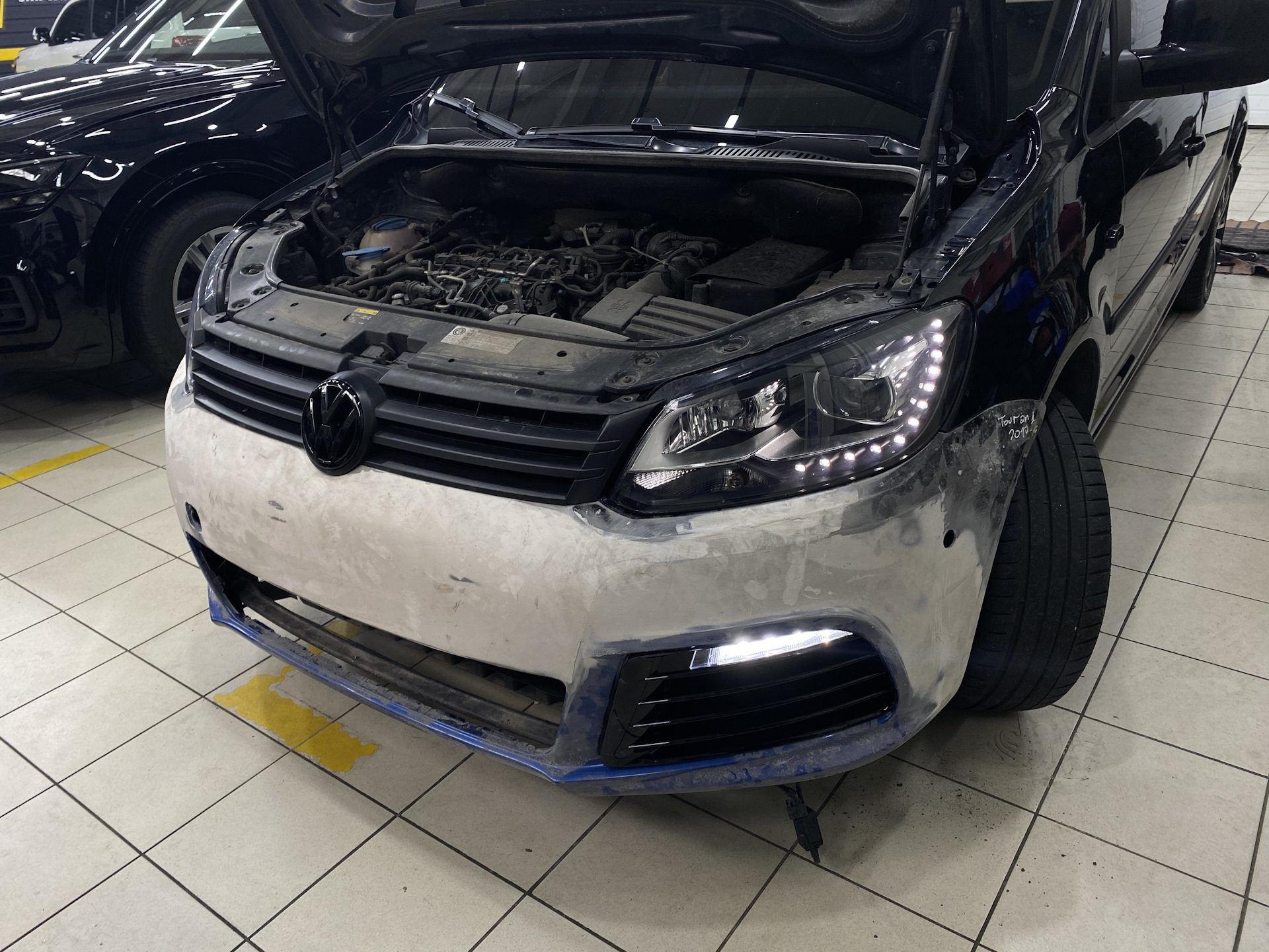 Caddy R-line ОЧЕНЬ медленно, но уверенно — Volkswagen Caddy (3G), 2 л ...