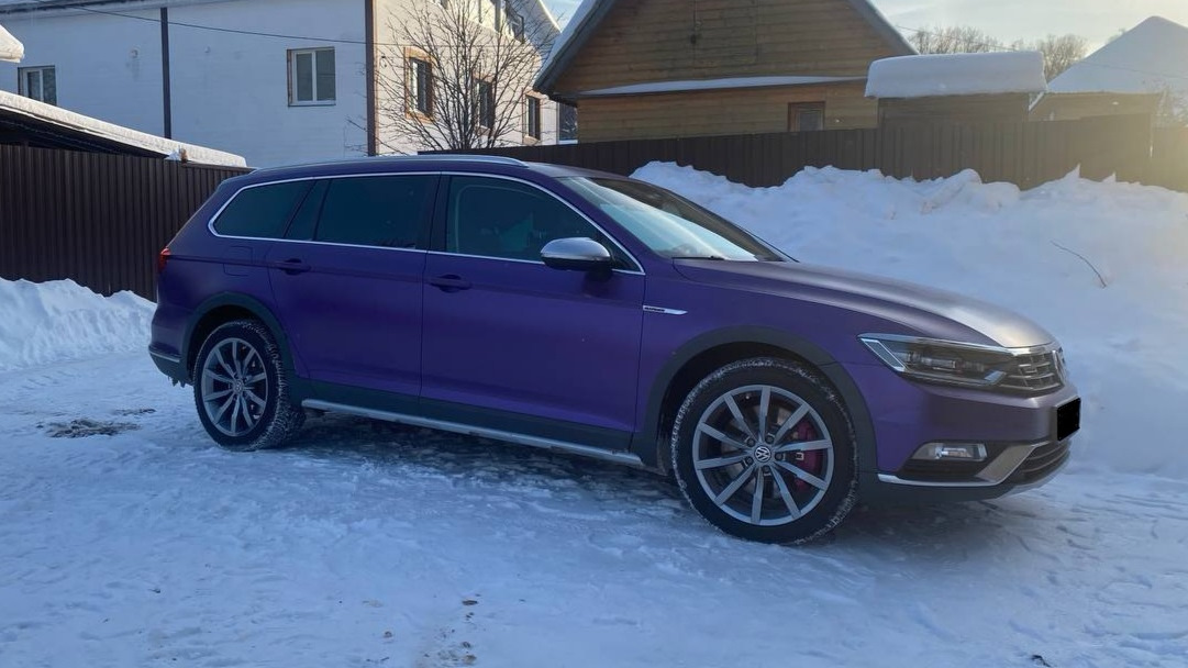 Volkswagen Passat Alltrack (B8) 2.0 бензиновый 2018 | Violet Beach на ...