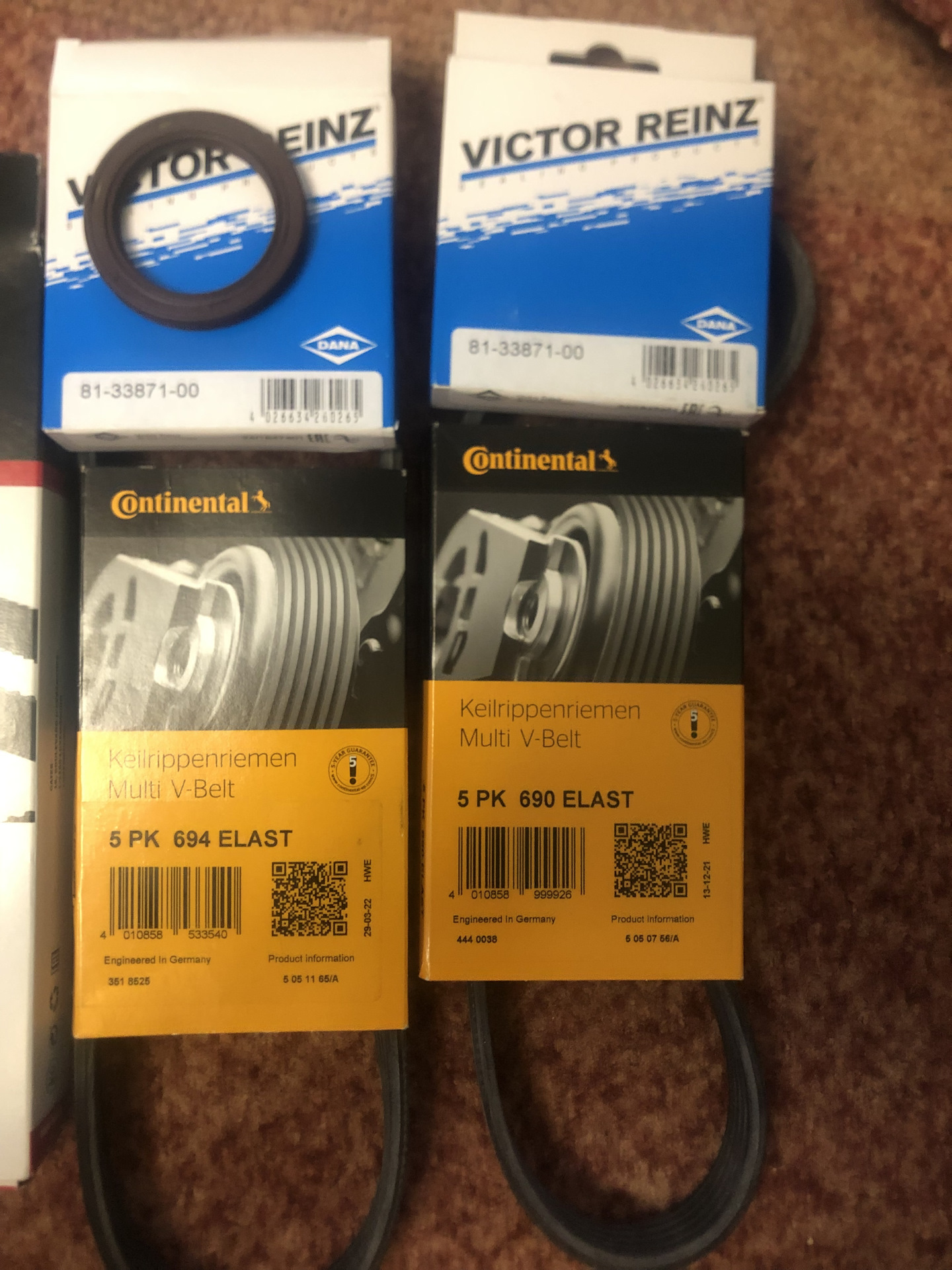 Ремни для форд фьюжн — Ford Fusion, 1,4 л, 2007 года | плановое ТО | DRIVE2