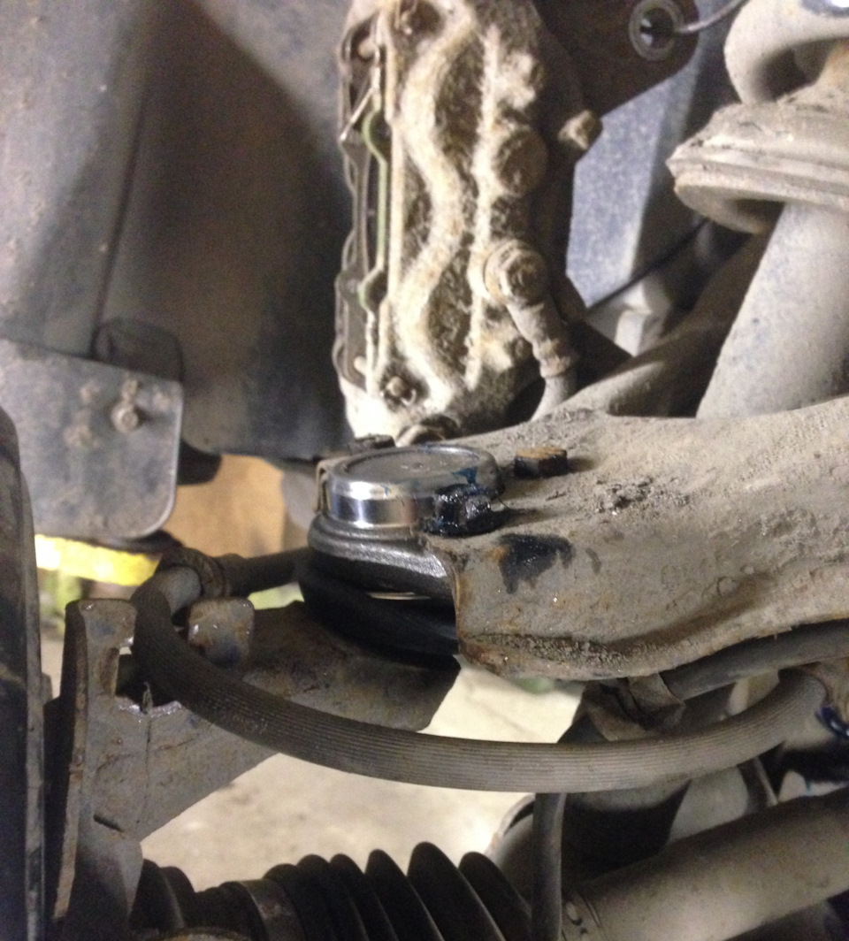 Тормоза PAJERO IV 3.2 + шаровая и пыльник рулевой рейки — Mitsubishi ...