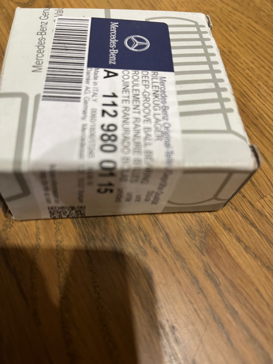 A1129800115 Подшипник шариковый приводного вала. Mercedes | Запчасти на ...