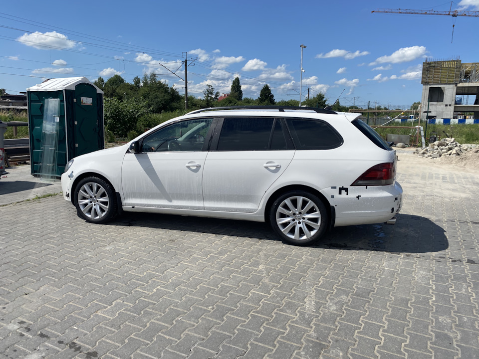 Про занижение — Volkswagen Golf Variant (Mk6), 1,6 л, 2010 года ...