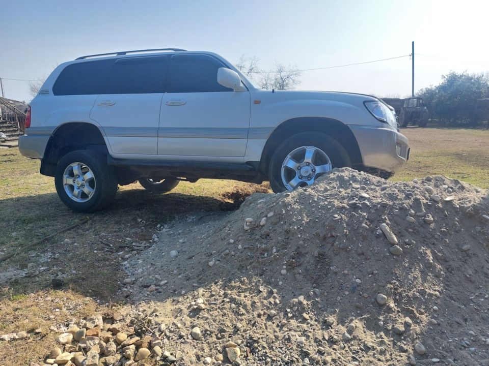 Сливная пробка переднего редуктора — Toyota Land Cruiser 100, 4,2 л ...