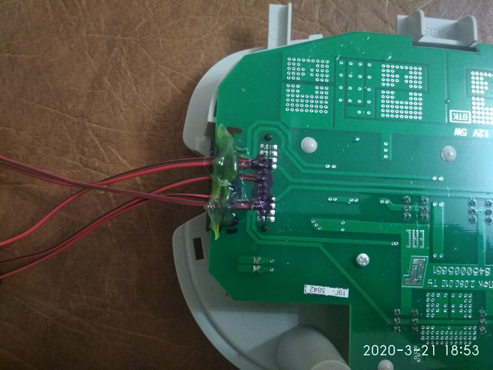 N8 подсветка замка зажигания — Lada Гранта Лифтбек (2G), 1,6 л, 2019 ...