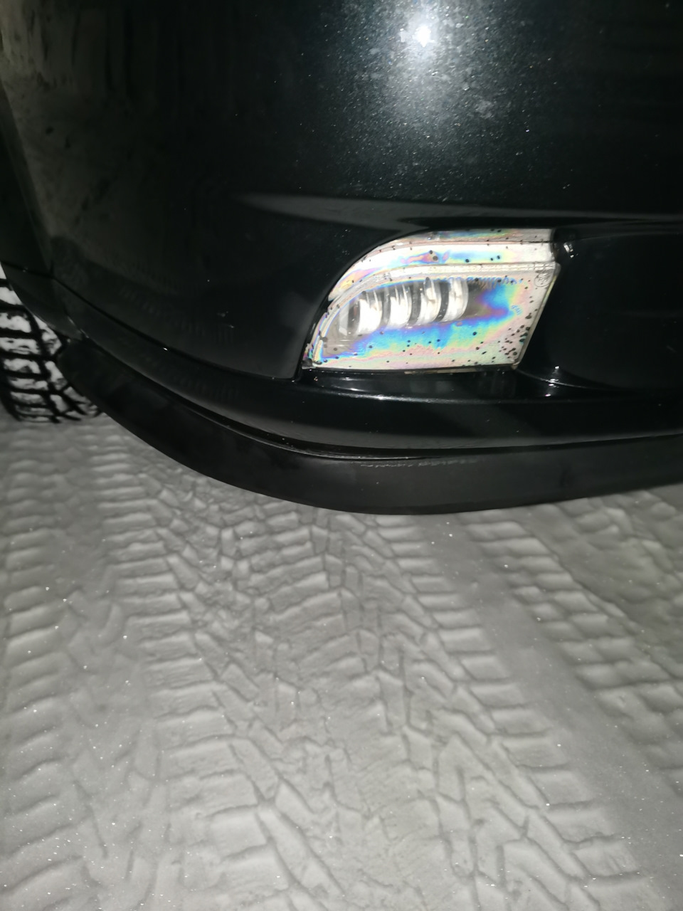Реснички и губа под бампер — Chevrolet Lacetti Sedan, 1,6 л, 2009 года ...