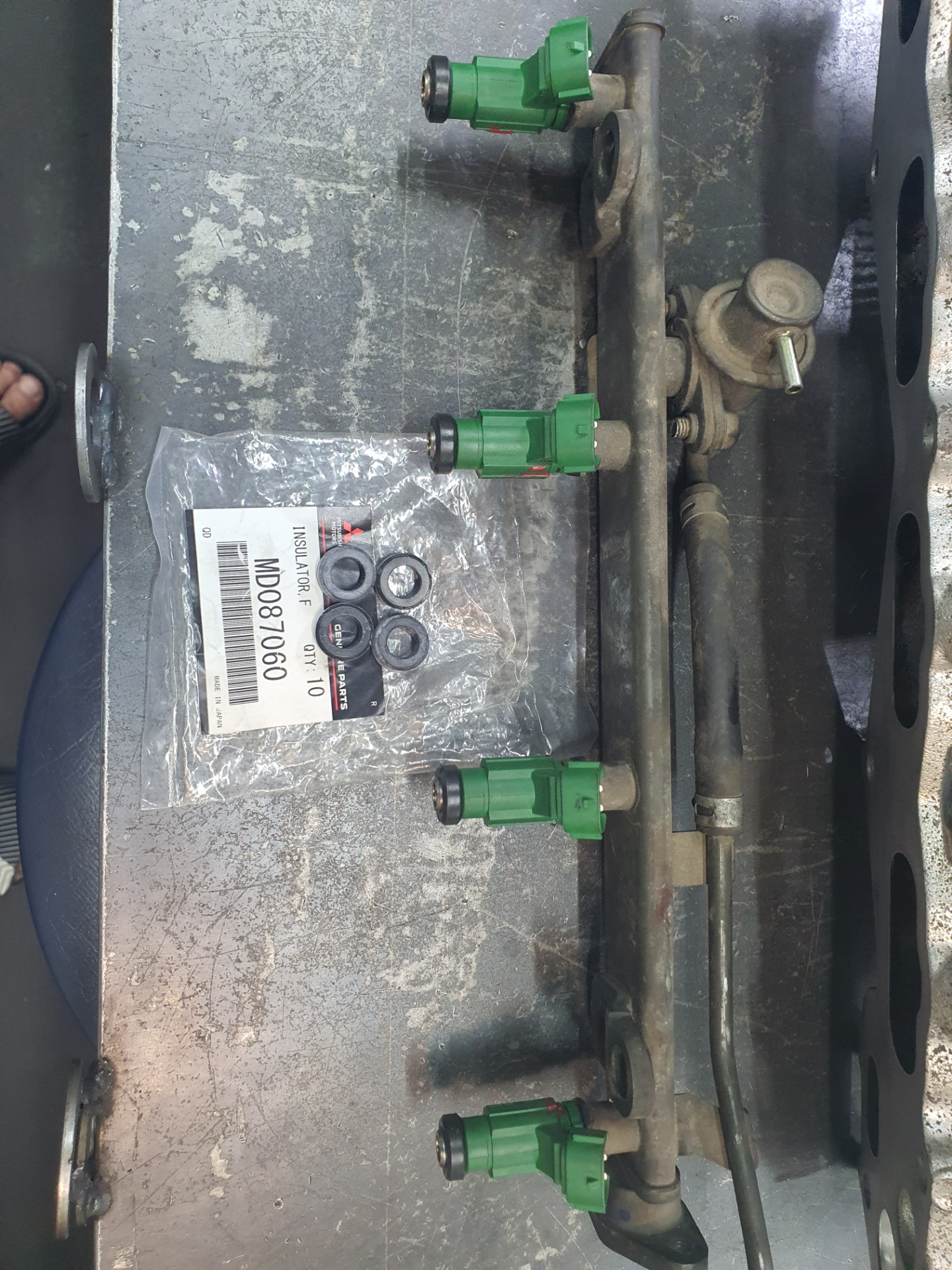 Свап ч.3.Топливная рейка — Mitsubishi Lancer IX, 2,4 л, 2004 года ...