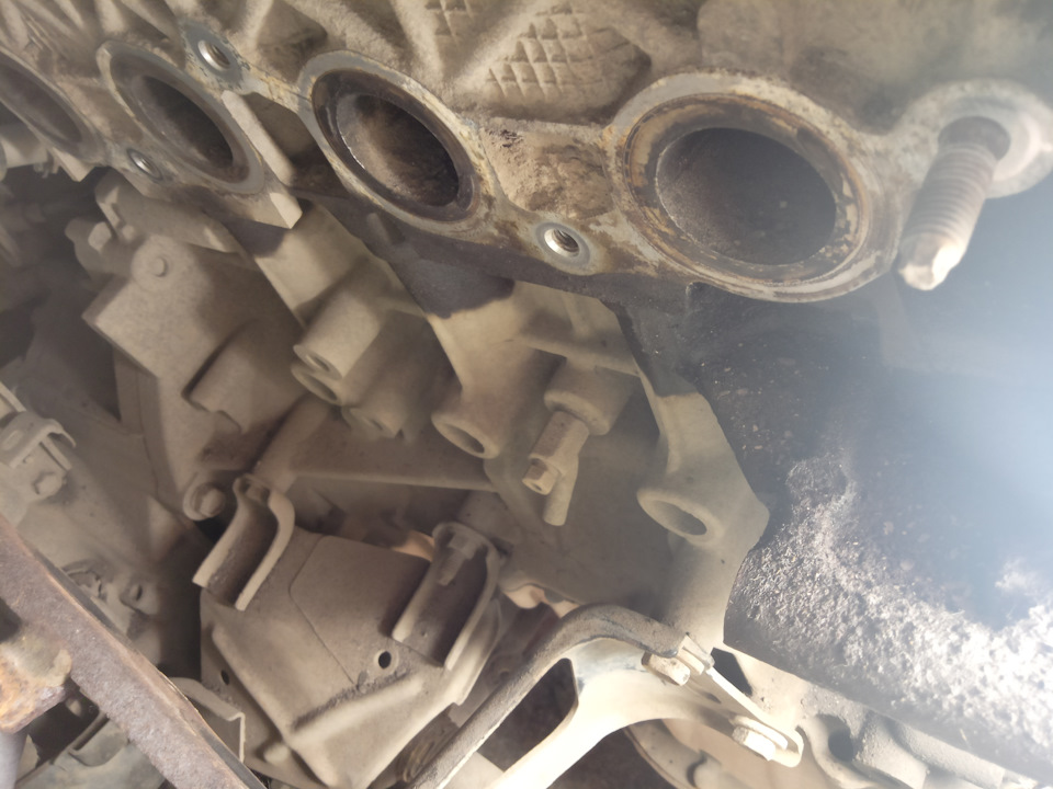 Замена глушителя с трассой (часть №2 — сборка) — Toyota Corolla Fielder ...