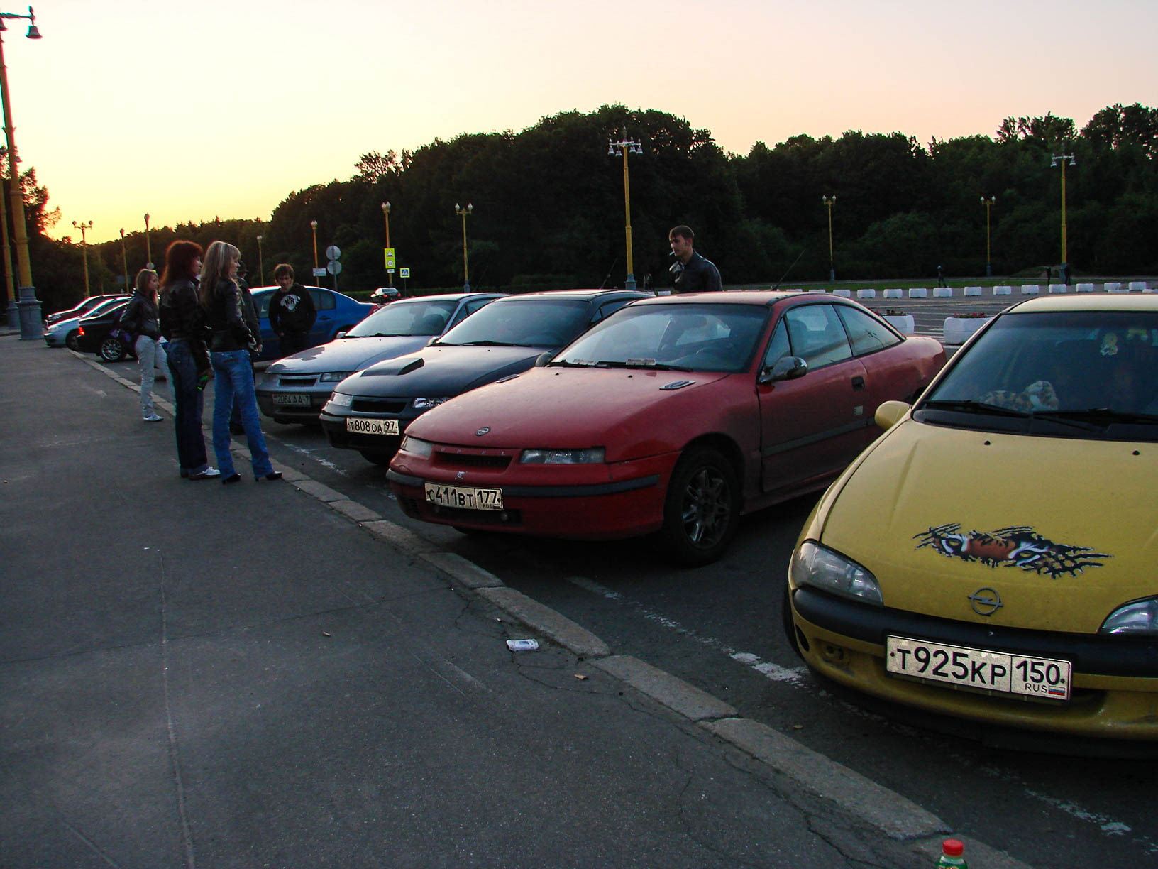 Calibra club vs Tigra club — Opel Calibra, 2 л, 1995 года | встреча ...