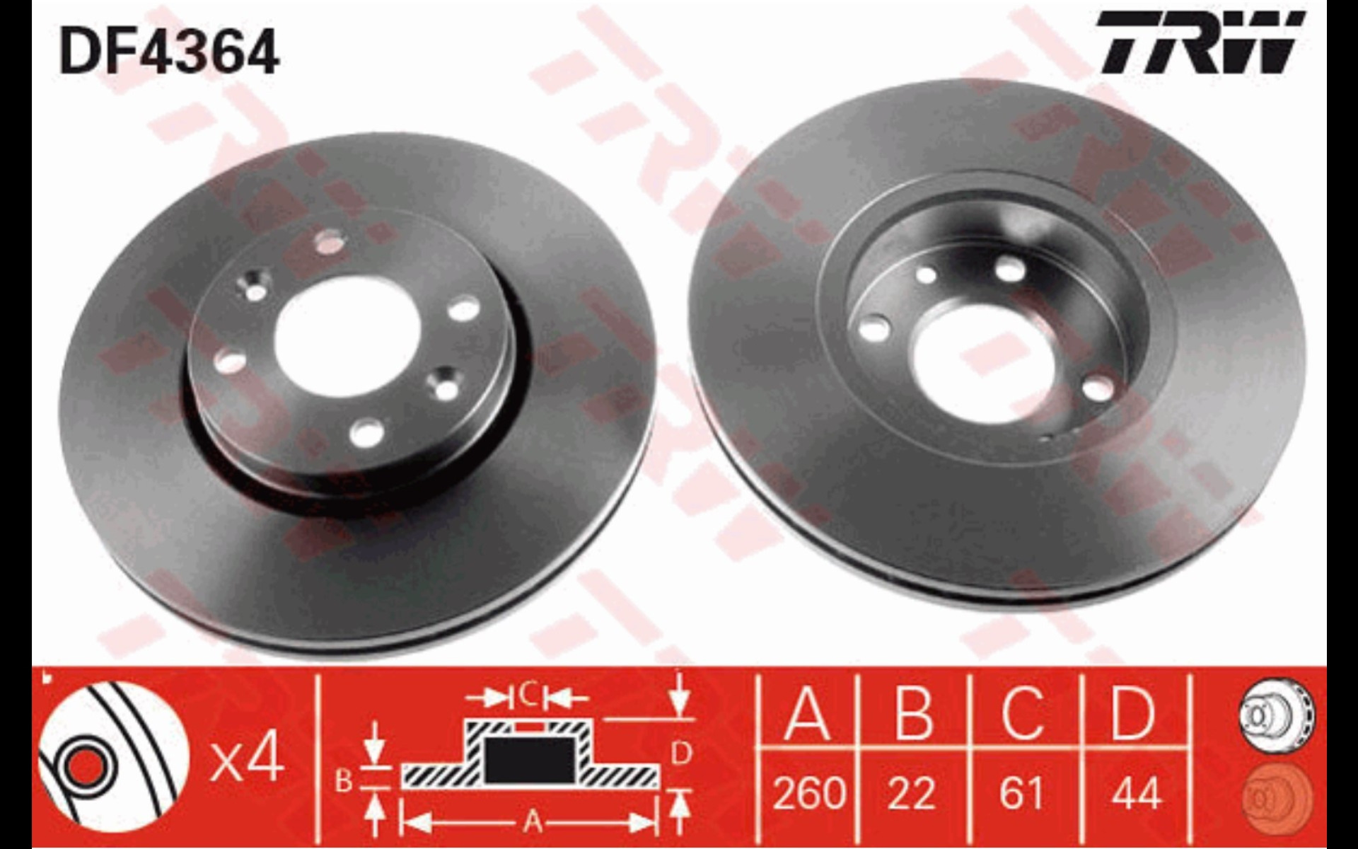#63 Передние тормозные колодки и диски для LADA XRay. Большой выбор ...